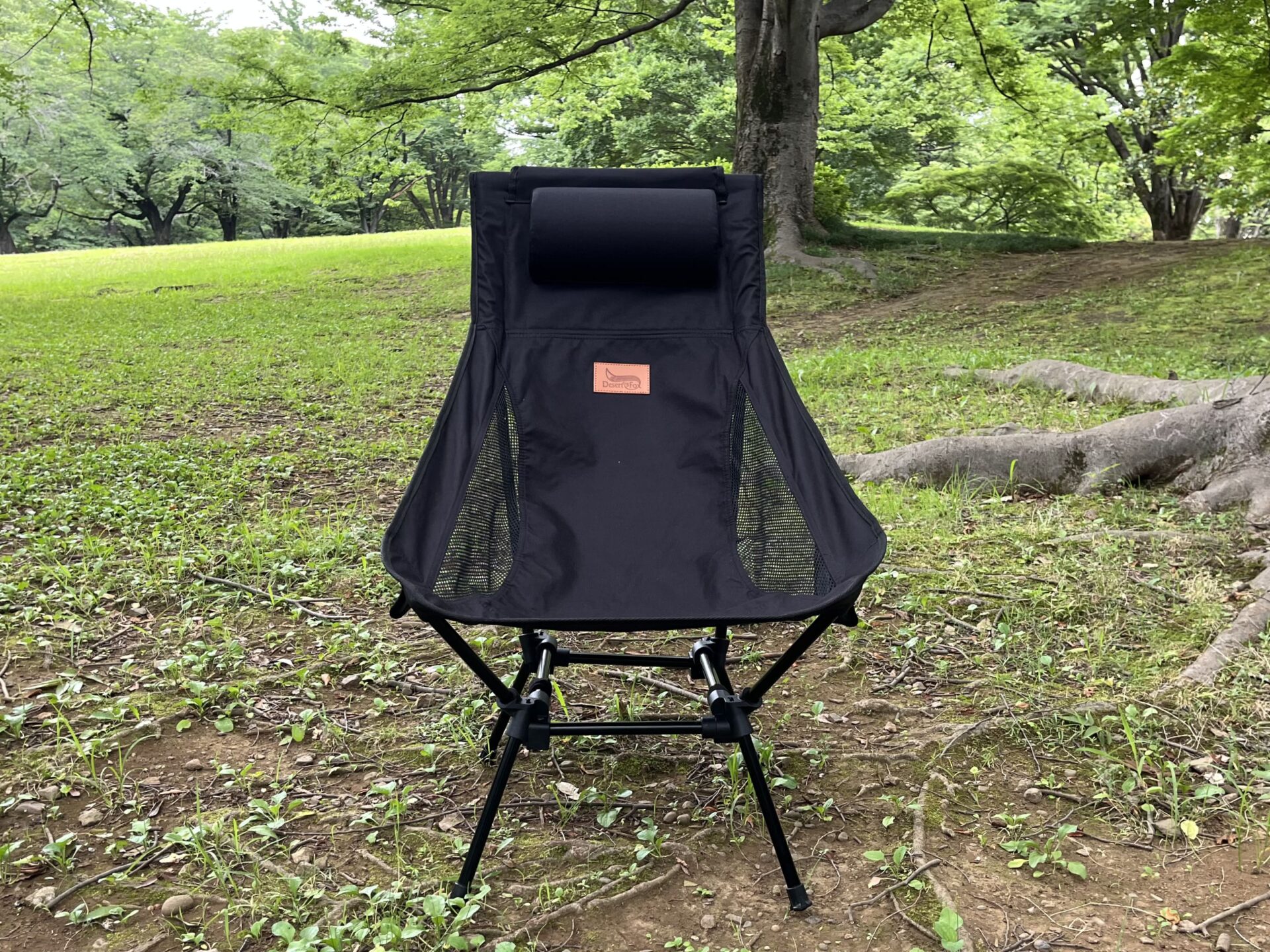 【レビュー】DesertFox アウトドアチェア（2way）は初心者にぴったりなコスパ最強チェアだった！ | モス子Blog